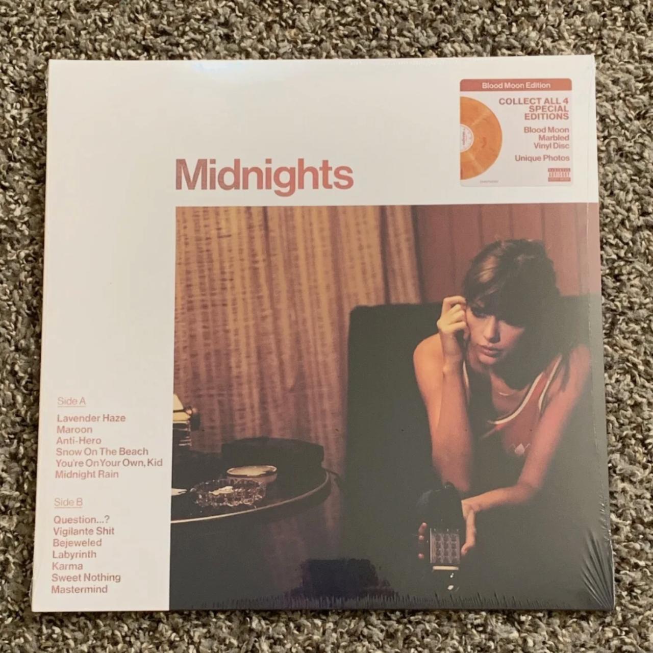 Blood Moon vinyl edition of Midnights by Taylor... - Depop