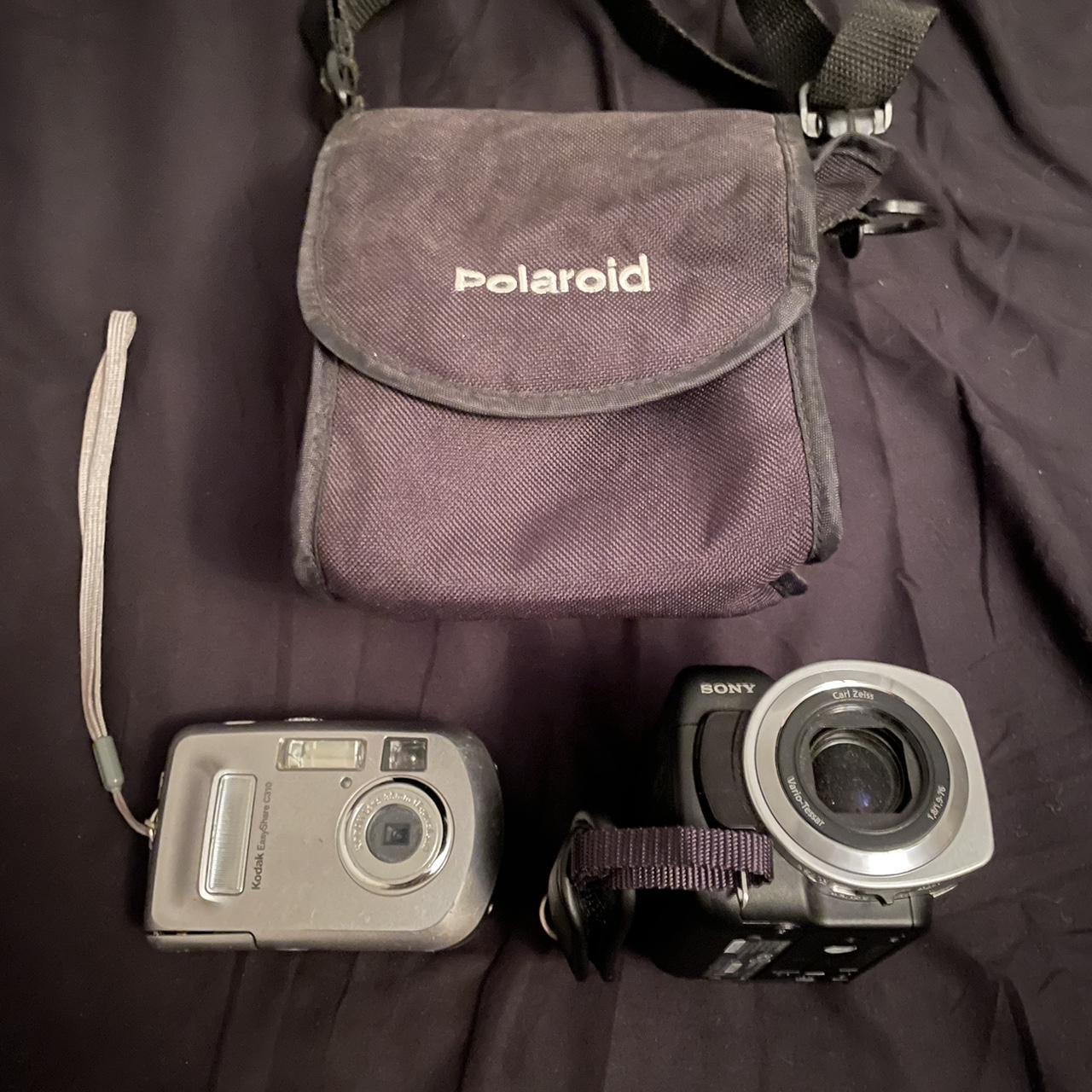 2 Sony polaroid cameras with travel bag #camara... - Depop