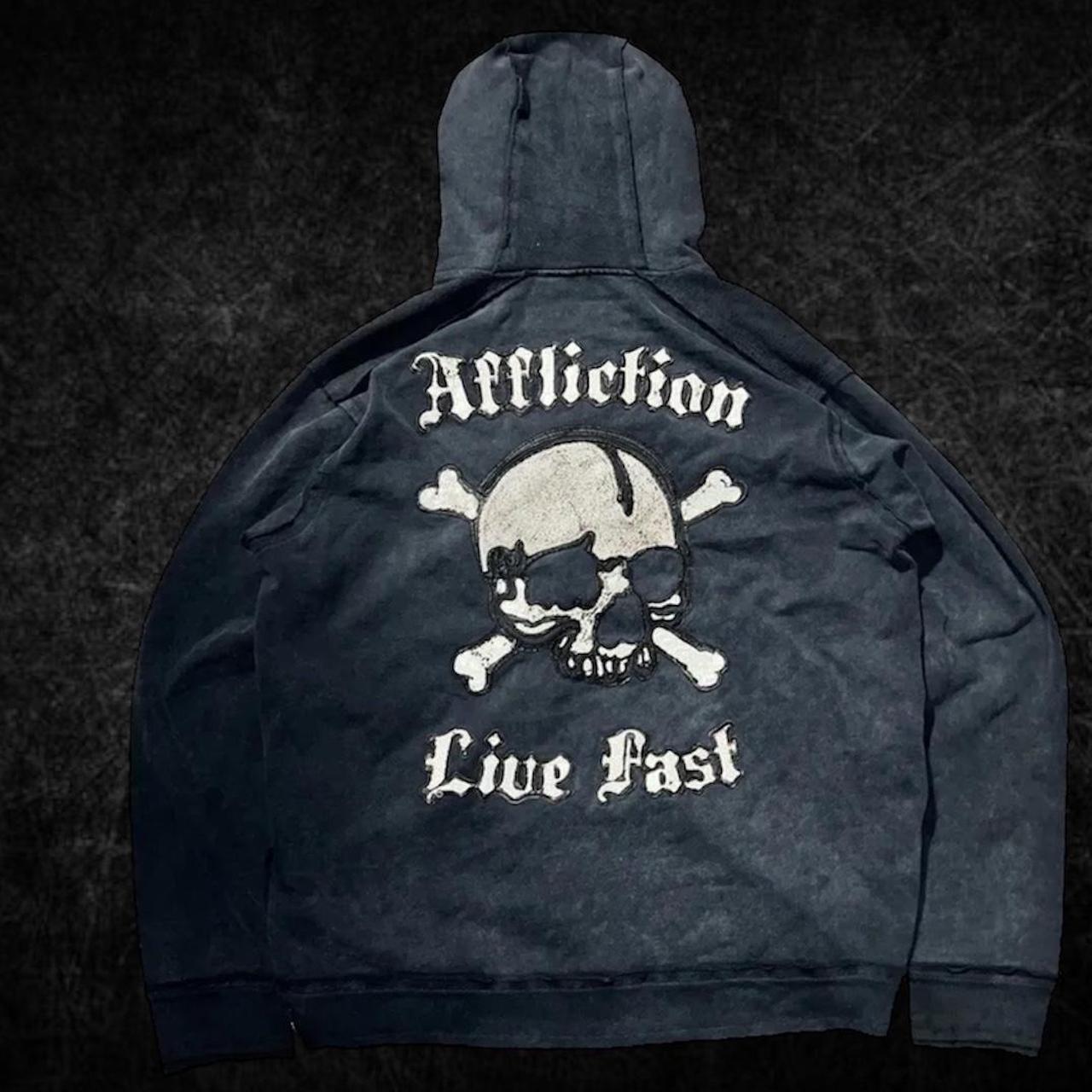 Insane ‼️GRAIL‼️ Affliction Denim Killers "Crossbone"... - Depop