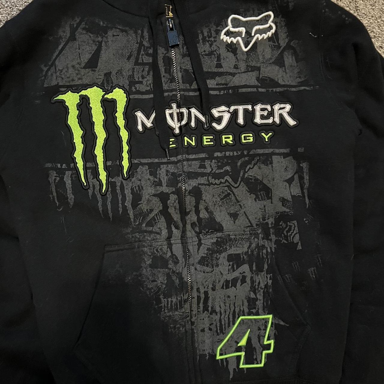 Super Rare Affliction Style Monster x Fox Racing x... - Depop