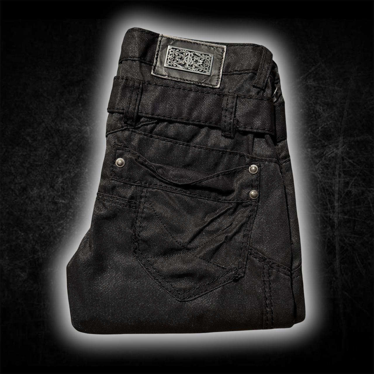 ‼️INSANELY RARE‼️ Top Feel Waxed Pants Size... | Depop