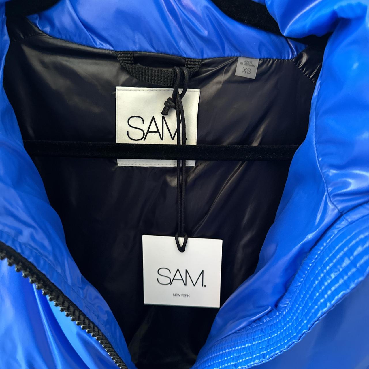 New with Tags!! Sam. Jacket in Royal Blue! Woman’s XS - Depop