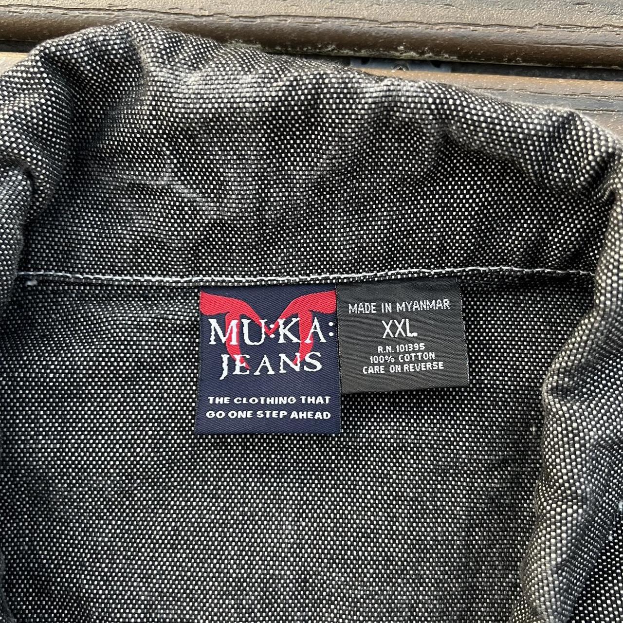 Muka Jean jacket Great condition Size XXL #denim... - Depop