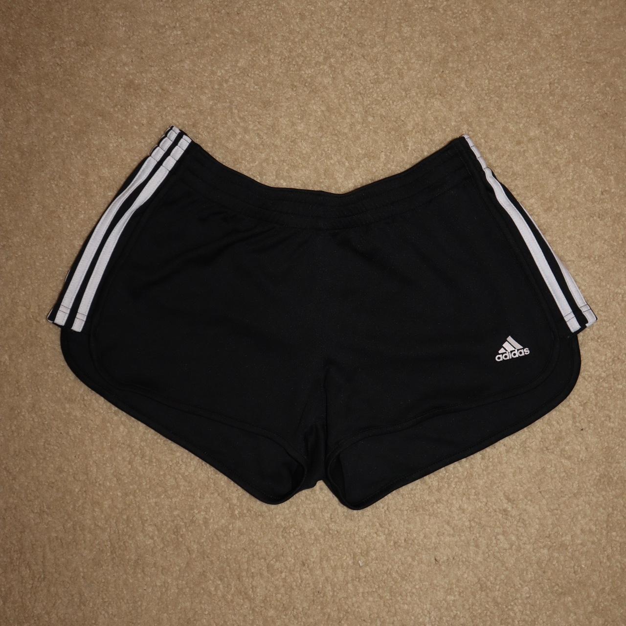 medium black Adidas running shorts 🏃🏽‍♀️ #nike #workout... - Depop