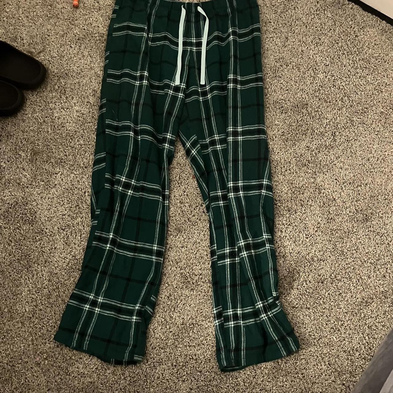 green pj pants / no tag!! size - S - Depop