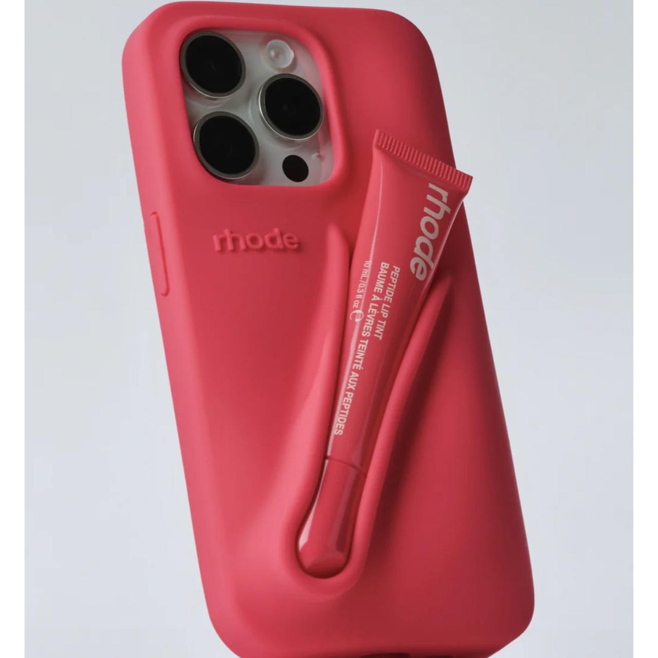rhode summer lip case limited edition Color: guava... - Depop