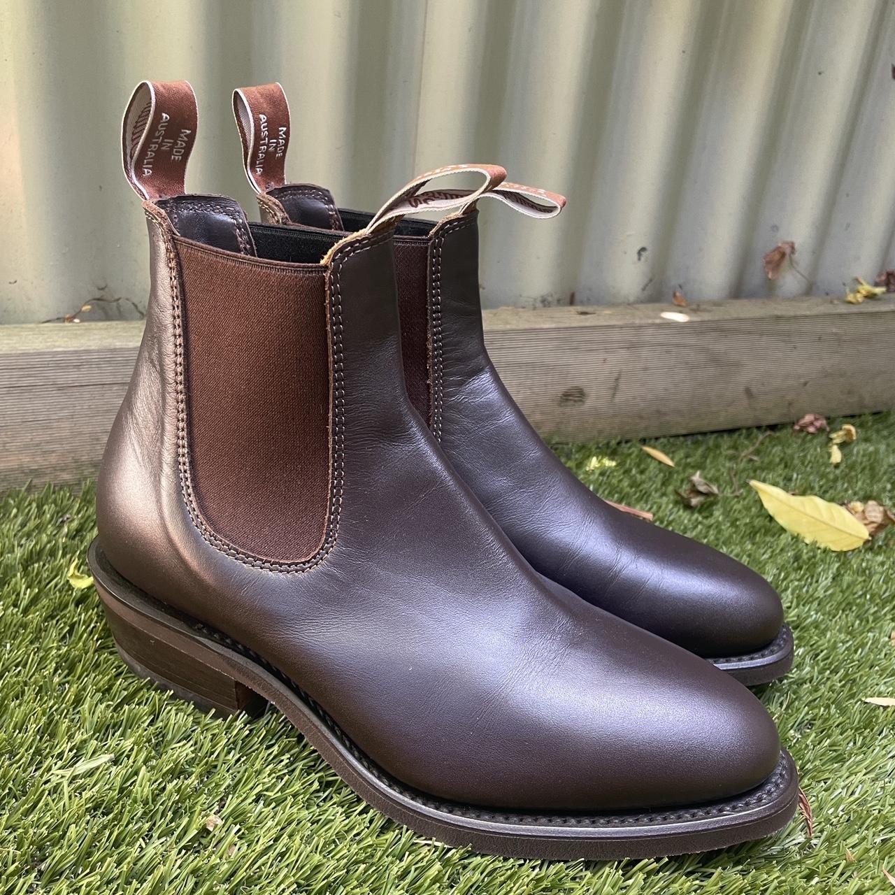 R.M.Williams Lady Yearling rubber sole boot Colour:... - Depop