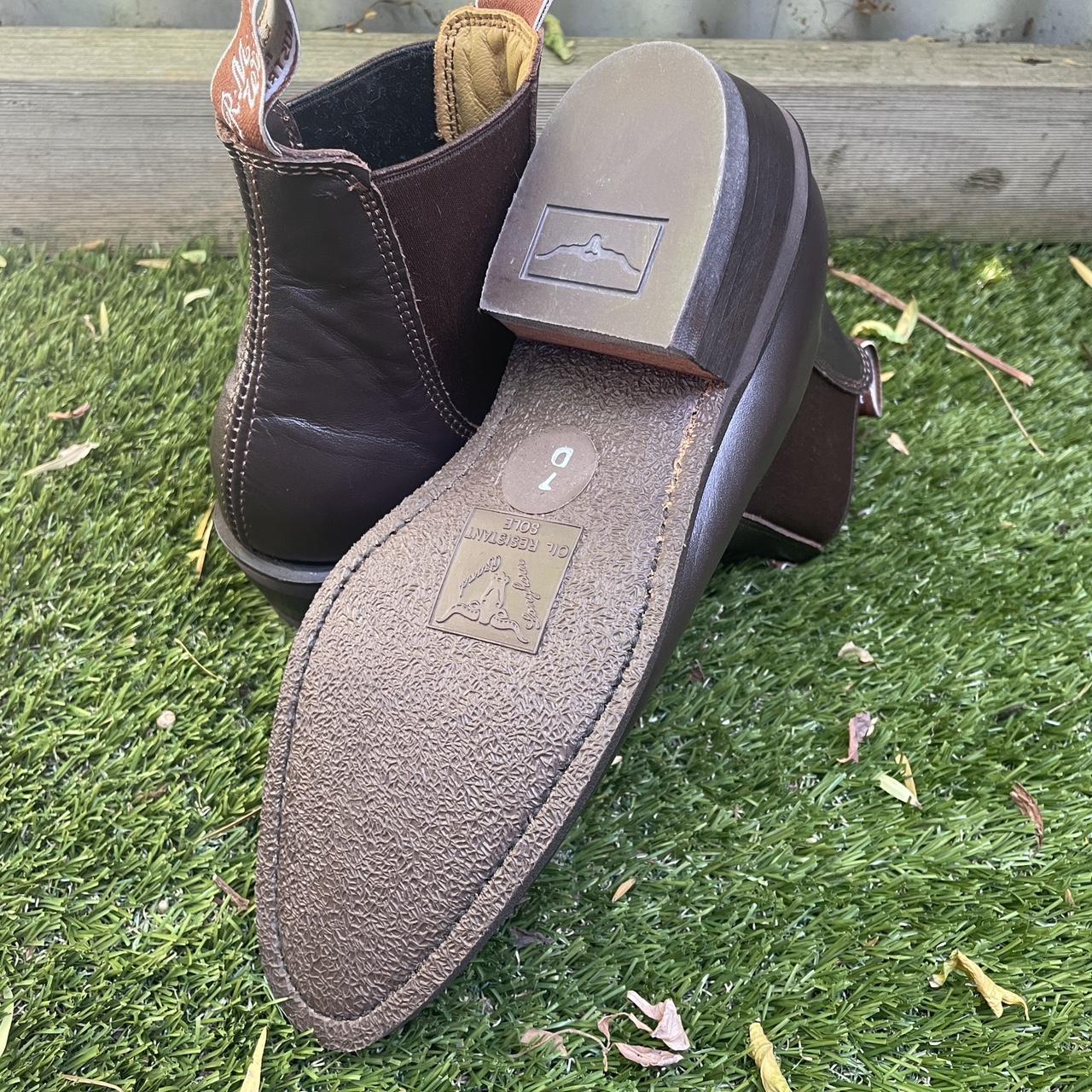 R.M.Williams Lady Yearling rubber sole boot Colour:... - Depop