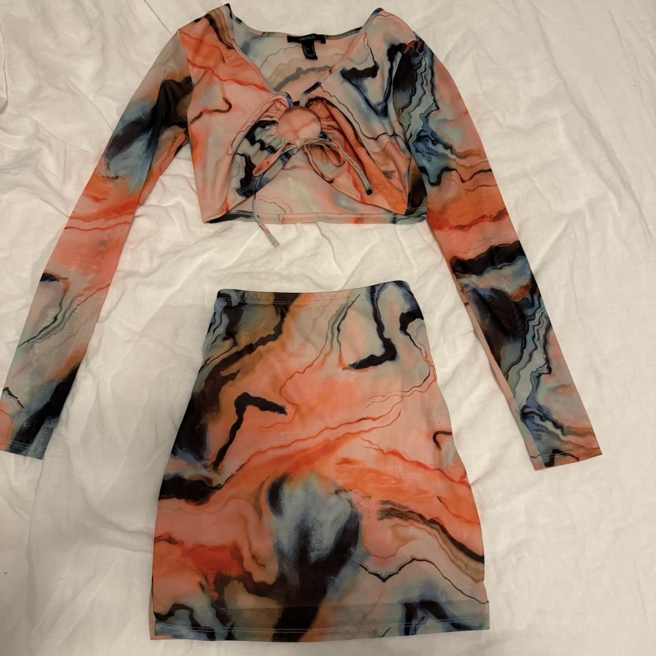 2 PIECE CLUBBING/ RAVE SET - forever 21. Worn once.... - Depop