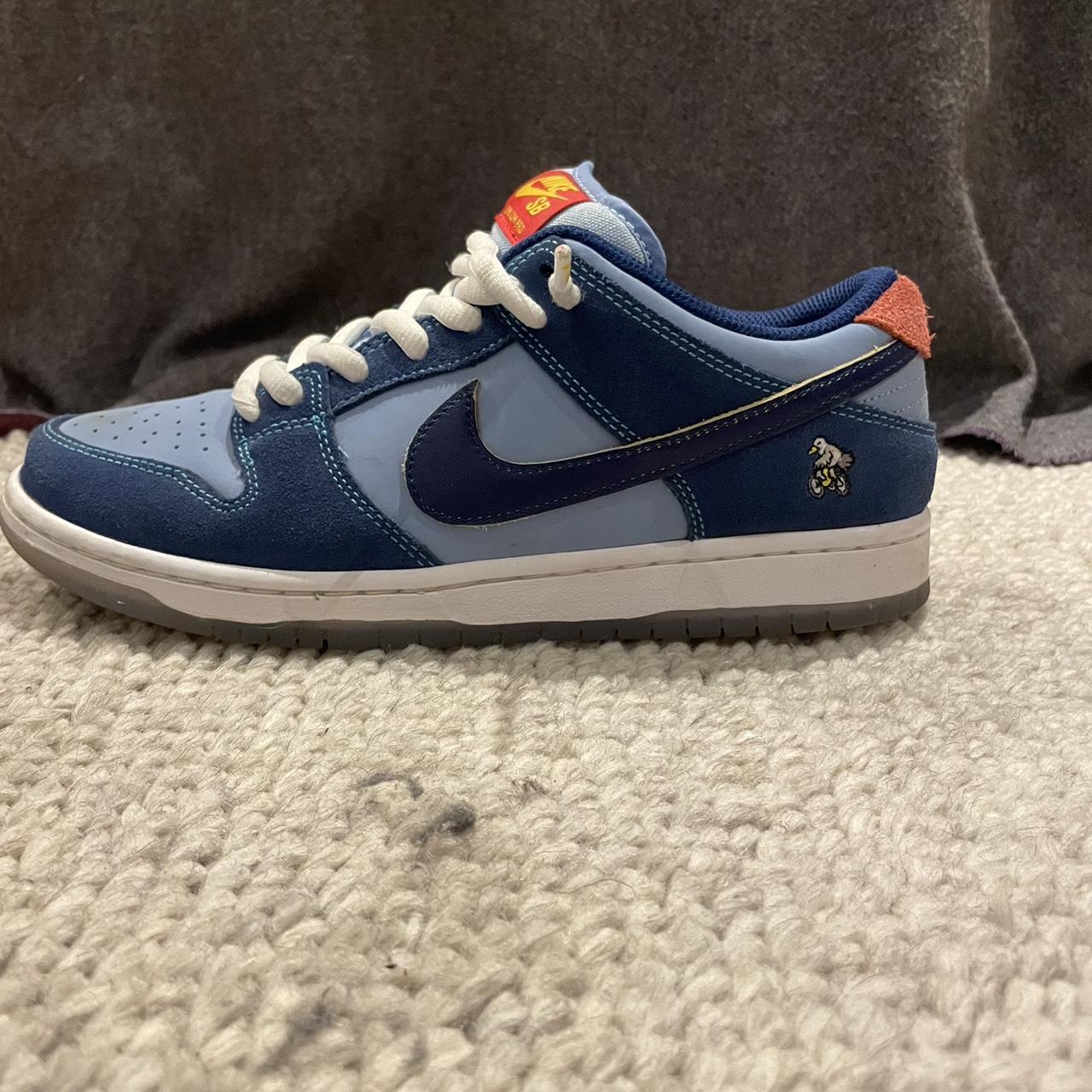 Nike why so sad dunks Uk 7 Hardlyworn - Depop