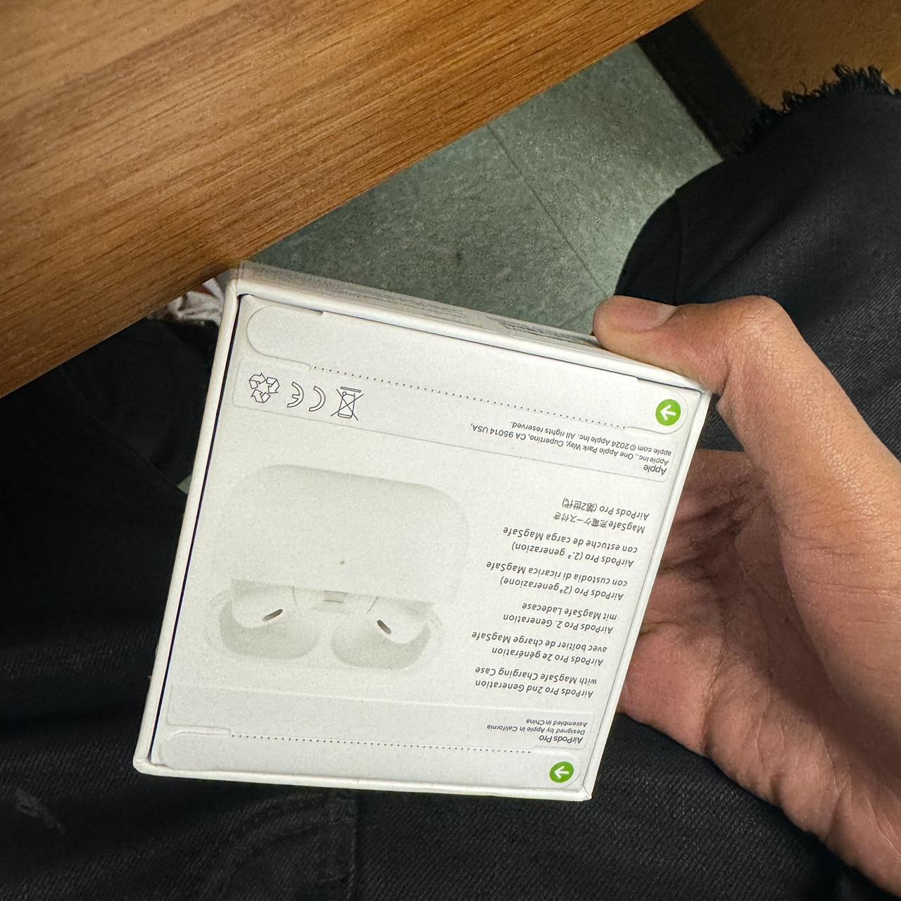 Brand new apple air pods. Proof that it’s real in... - Depop