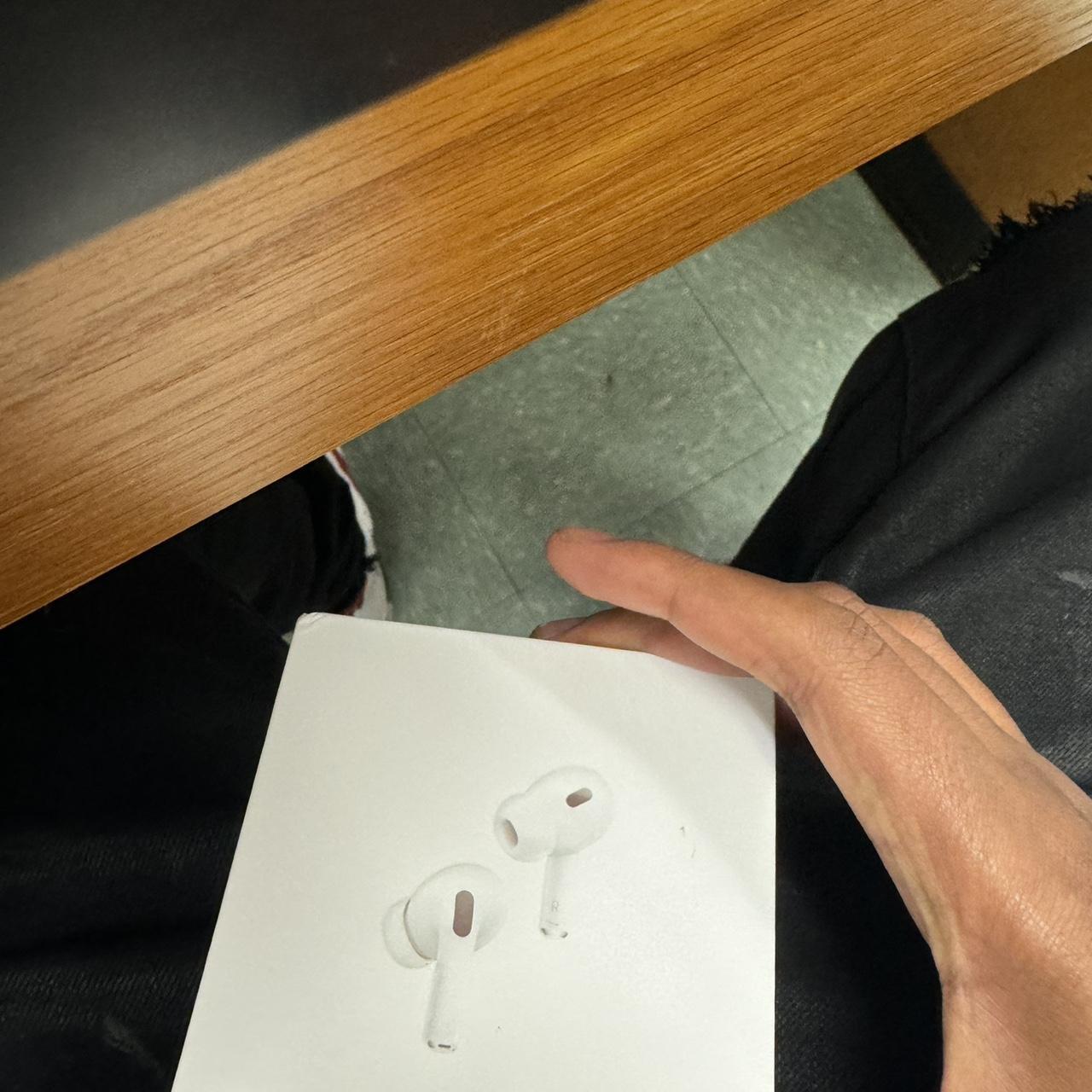Brand new apple air pods. Proof that it’s real in... - Depop