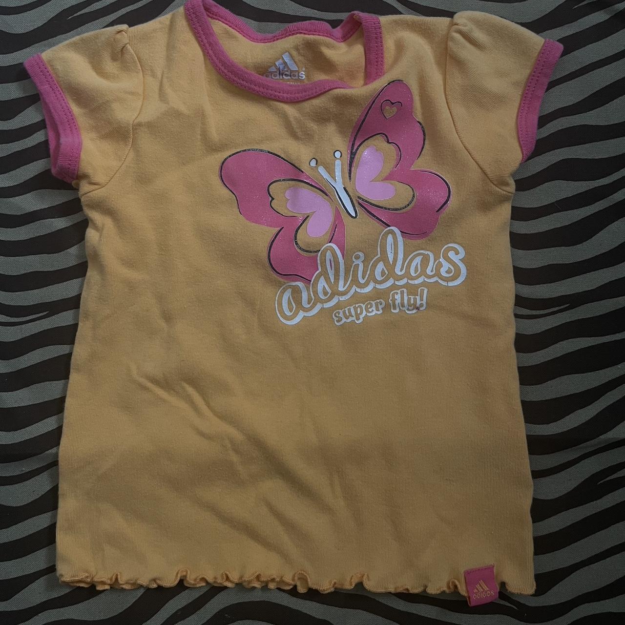 Early 2000s Adidas baby tee size 3 - Depop