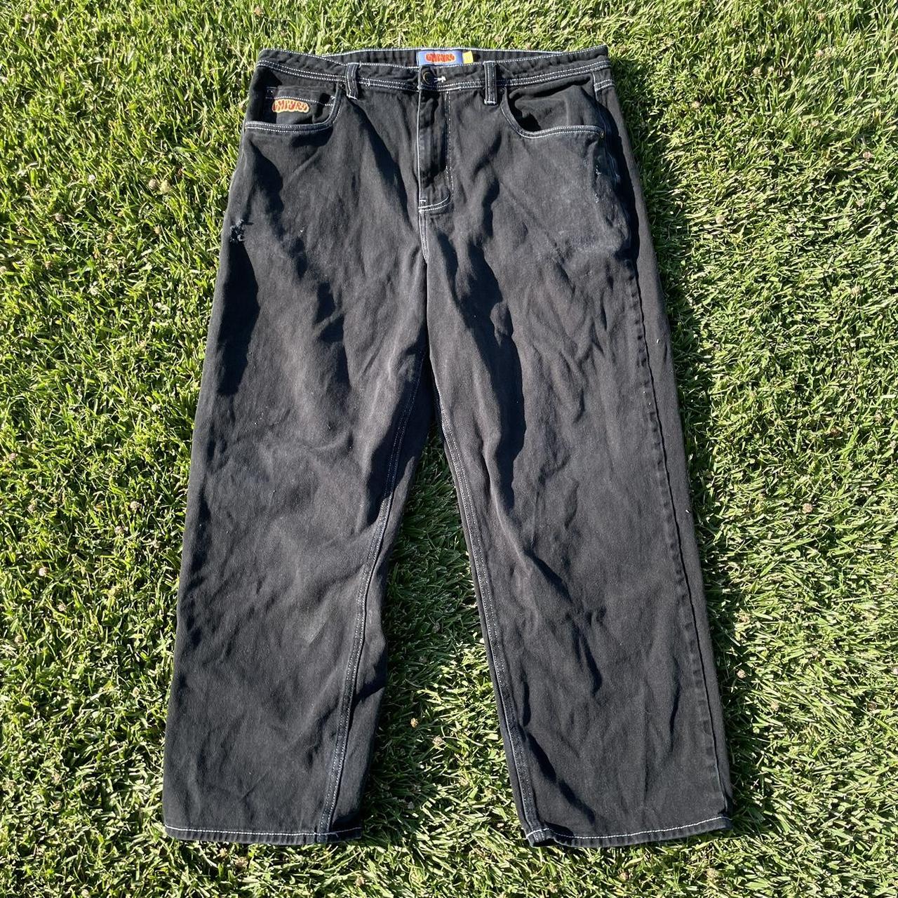 Black Empyres Pants - Depop