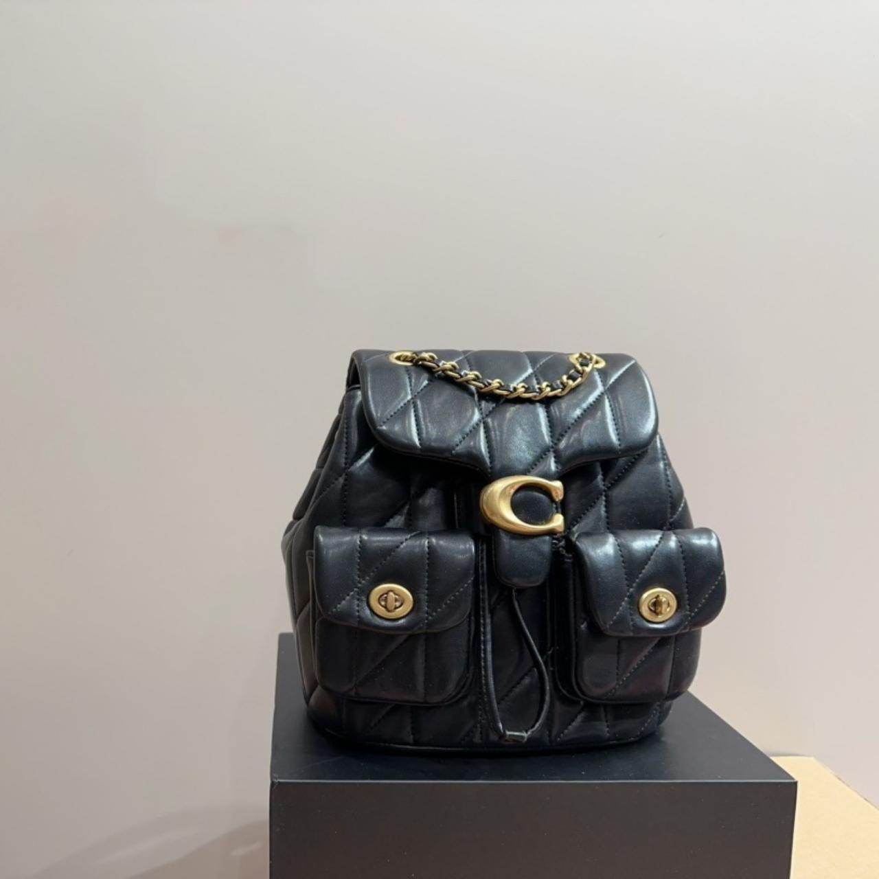 Coach tabby backpack Backpack Details Signature... - Depop