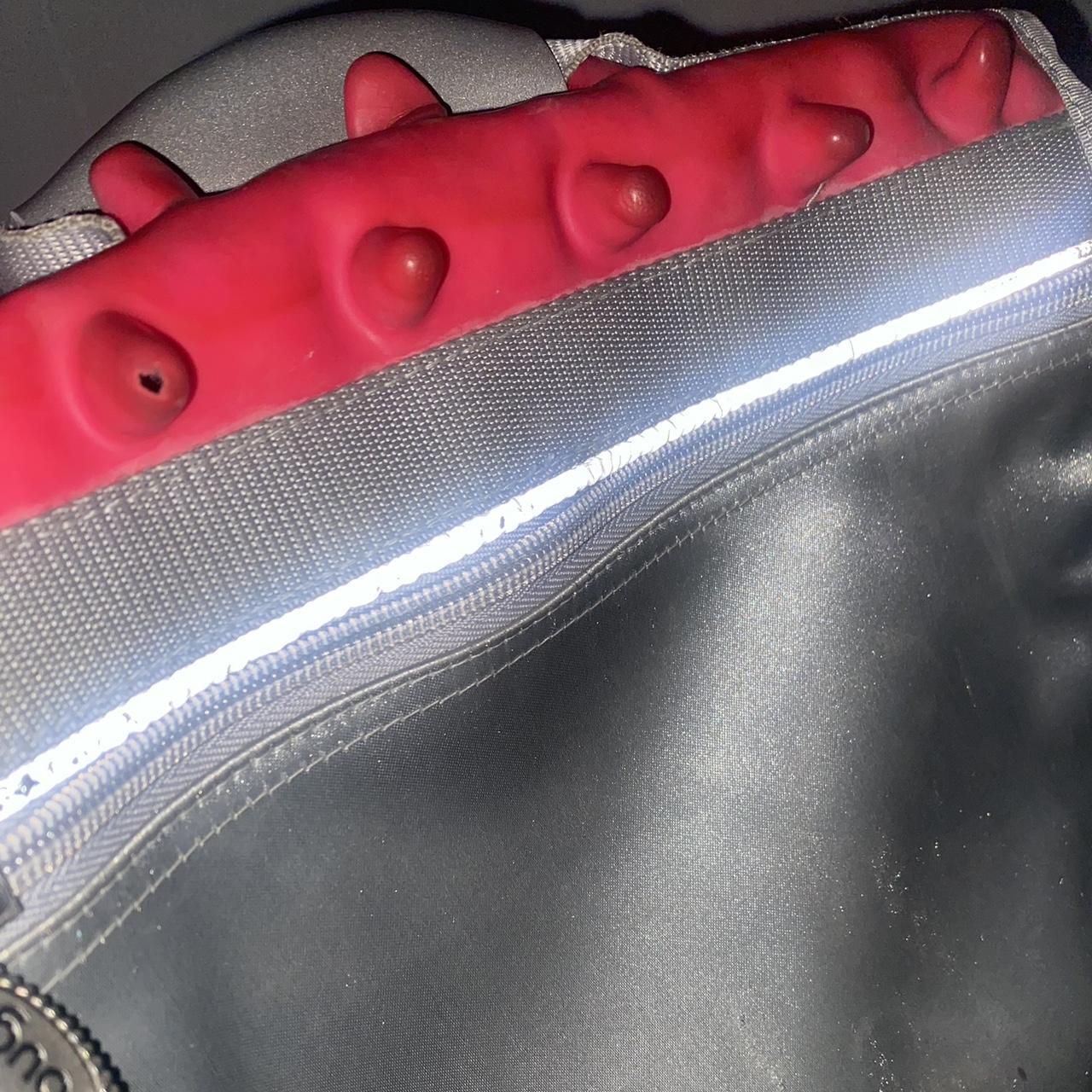 craig morrison red bug messenger bag red color is... - Depop