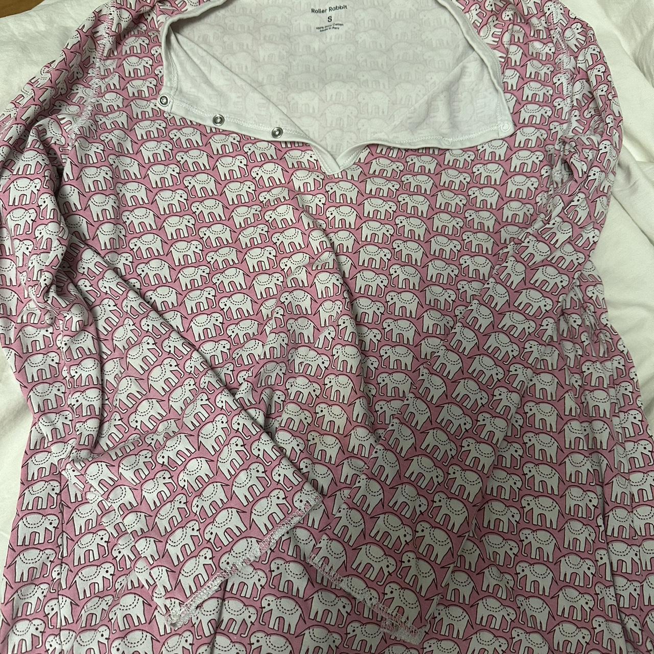roller rabbit pajama top size S - Depop