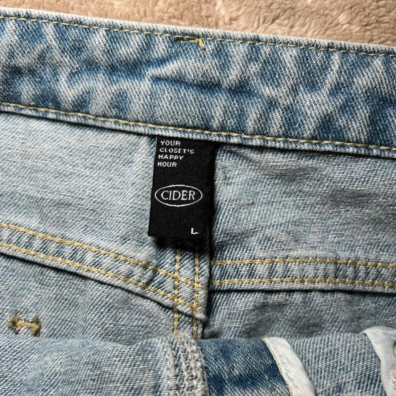 NWT! Cider Women’s denim short jean overalls | Depop