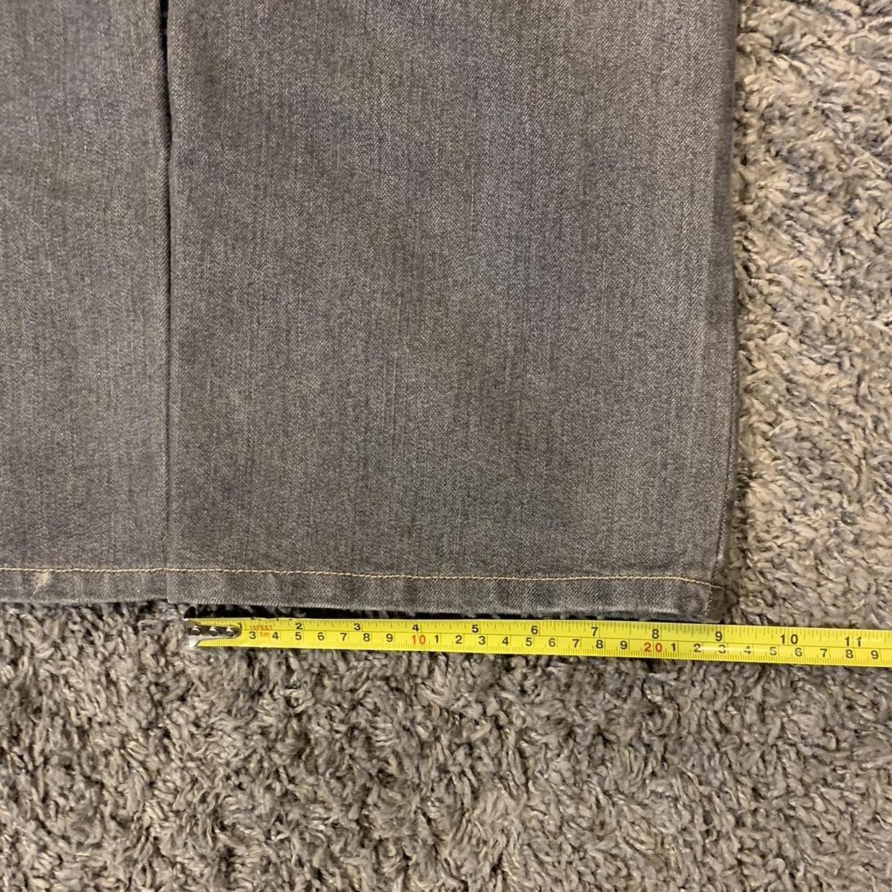 Grey embroidered Sean John jeans men’s Size... - Depop