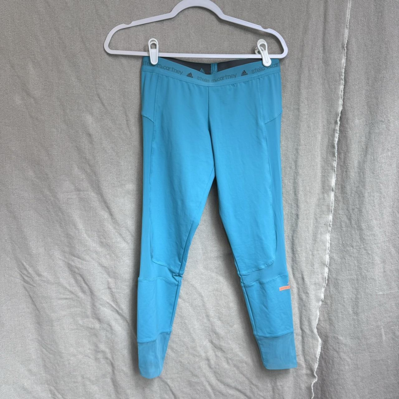Adidas Stella Mccartney Blue With Mesh Athletic Depop