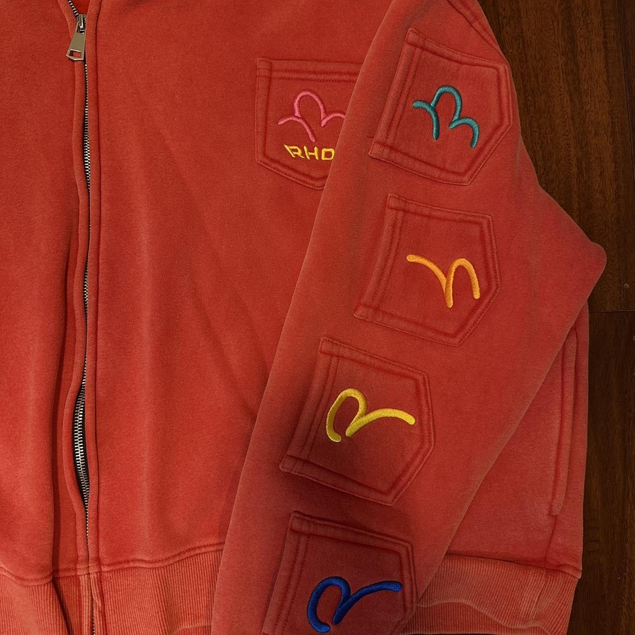 GV gallery x HMDD. Lychee cropped zip up. Worn... - Depop