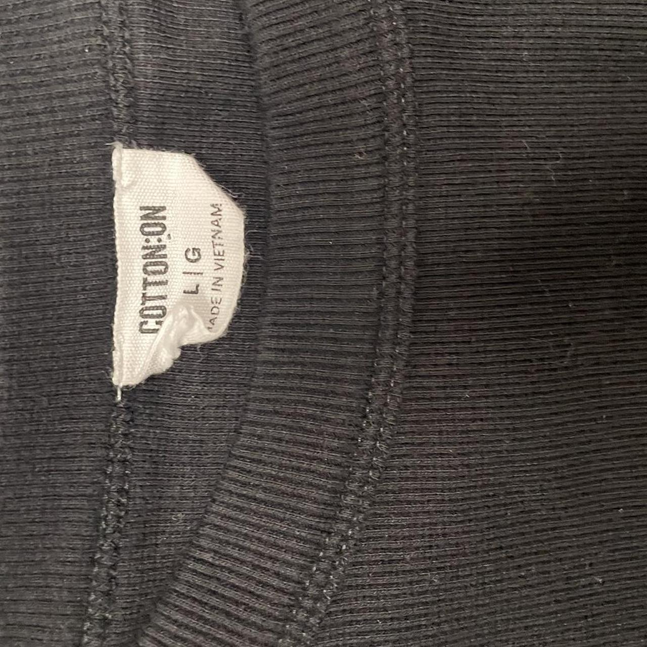 Cotton On black tank dress Size L - Depop