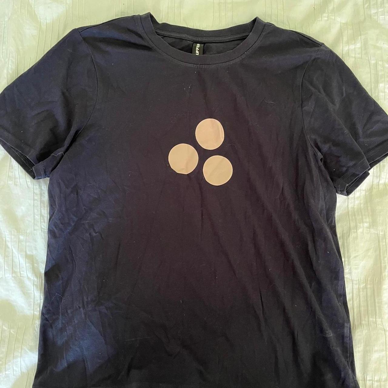 Basically new navy huffer tee - Depop