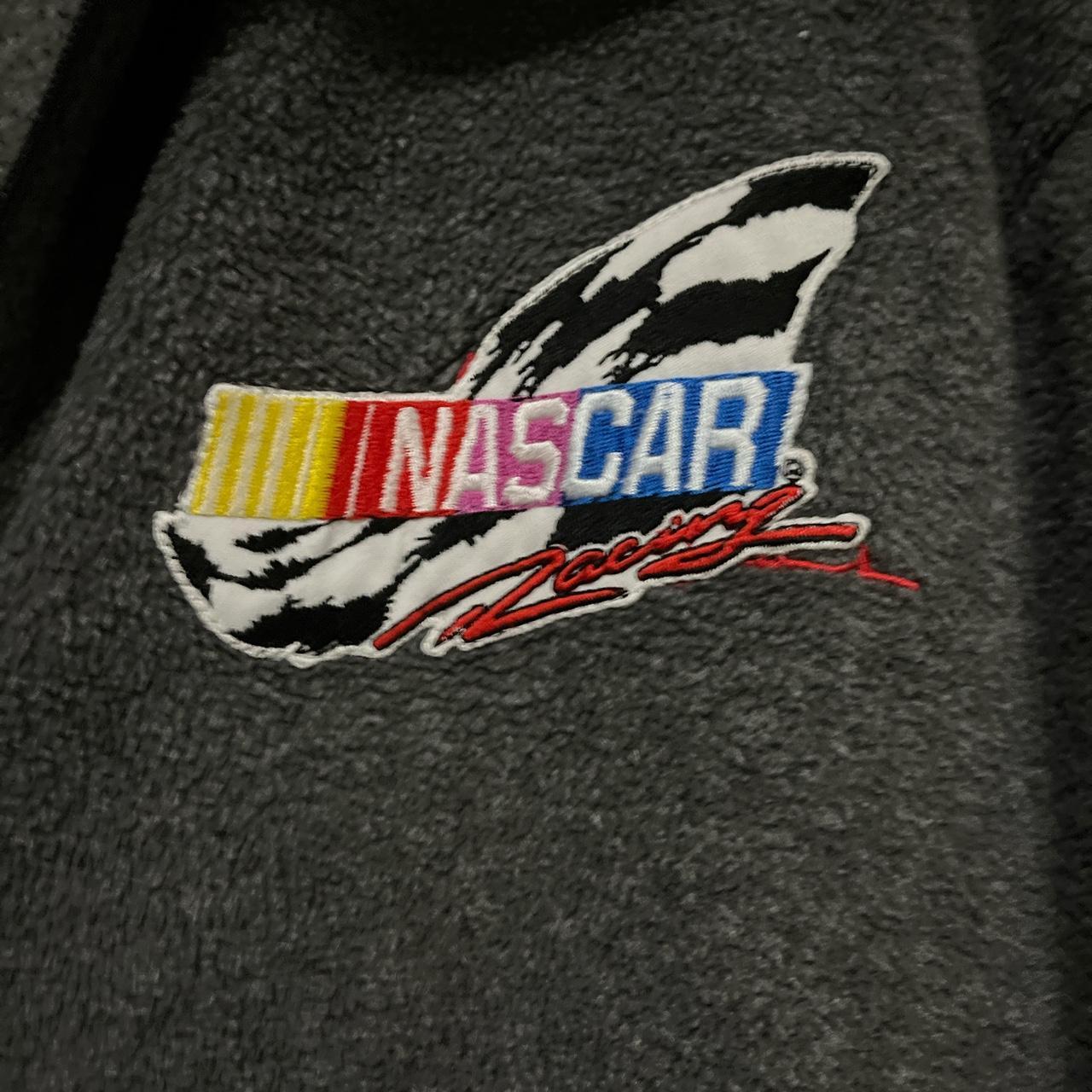 Doesn’t say size gray NASCAR fleece - Depop