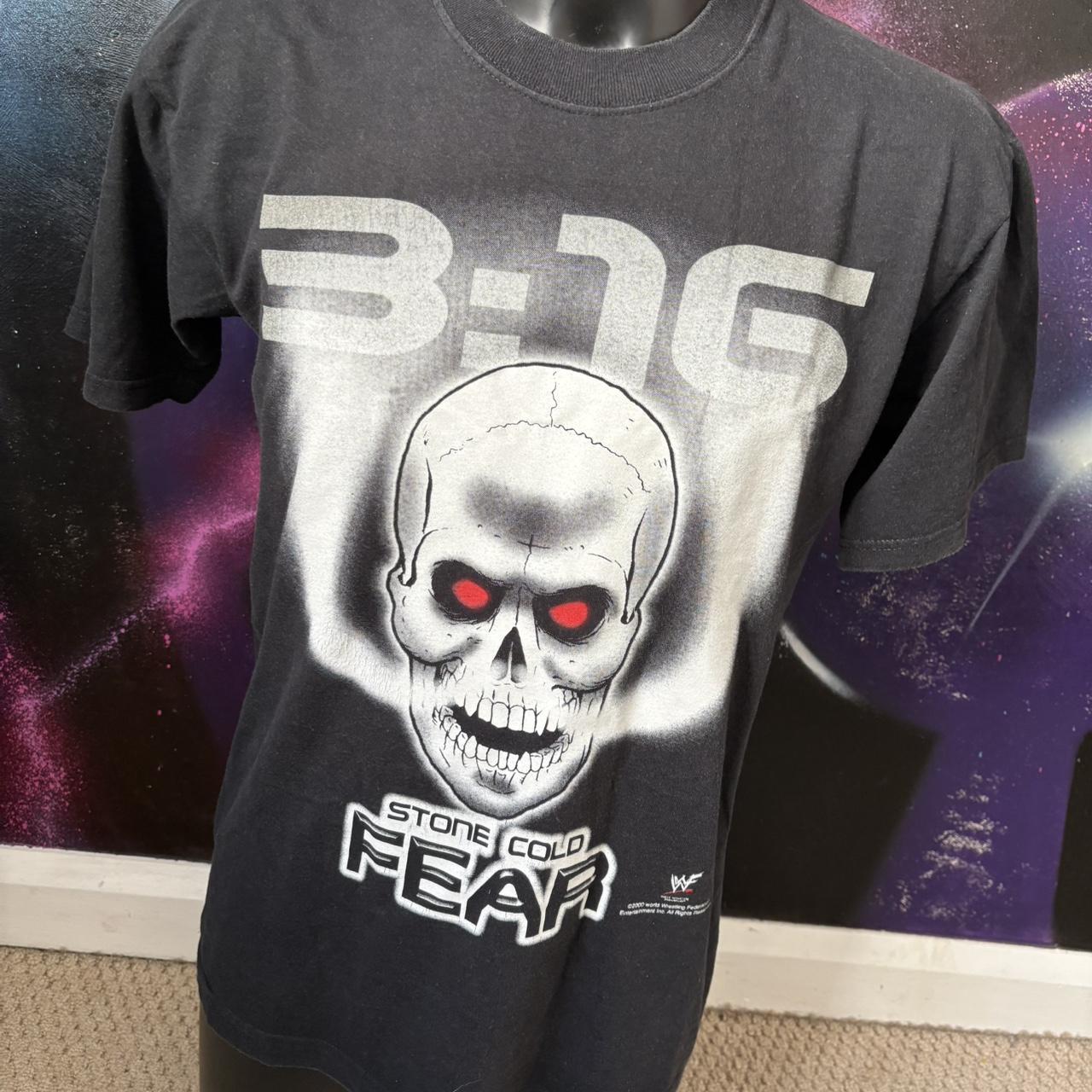 WWF 2000 Stone Cold T-shirt Rare double sided... - Depop