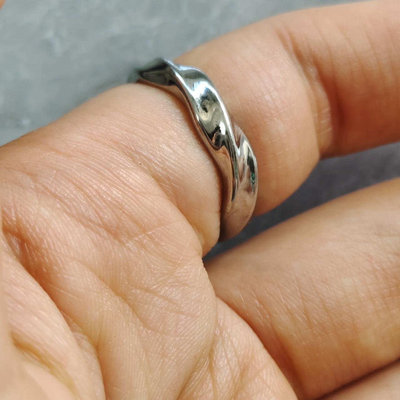 Stylish Stainless Steel Metal Ring for men and... - Depop