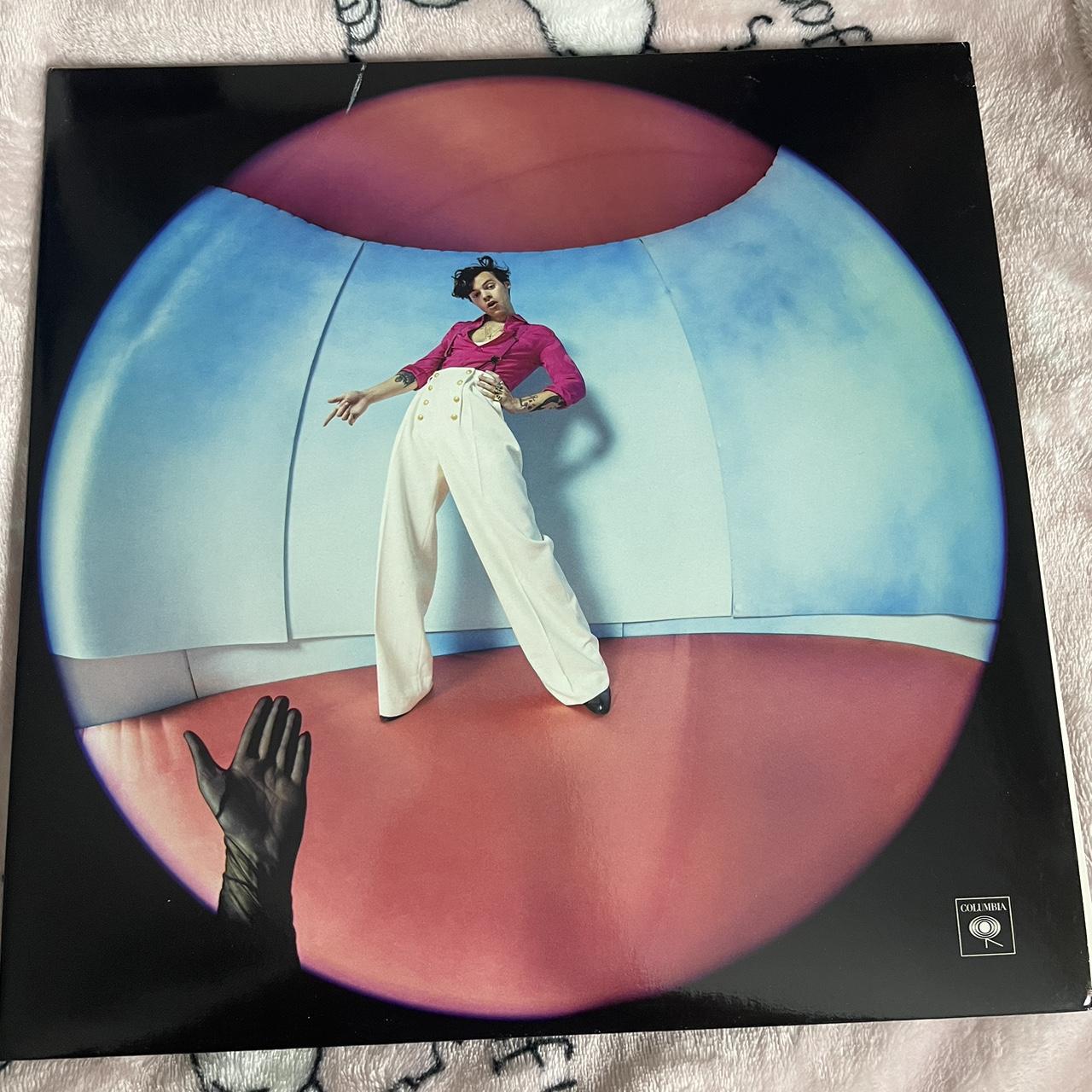 Harry styles fine line album. Works well. Scratch on... - Depop