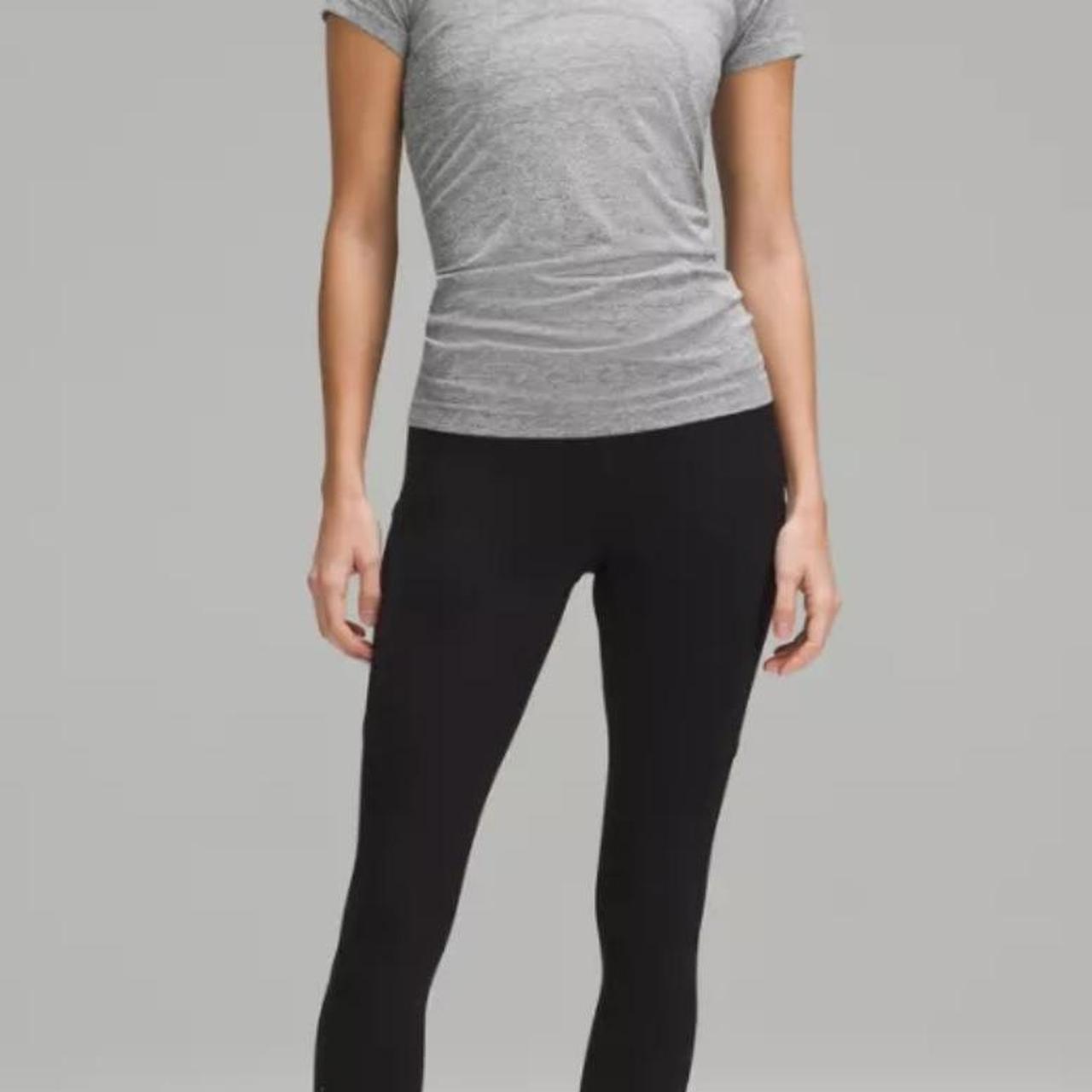 Grey Lululemon swiftly tech shirt... | Depop