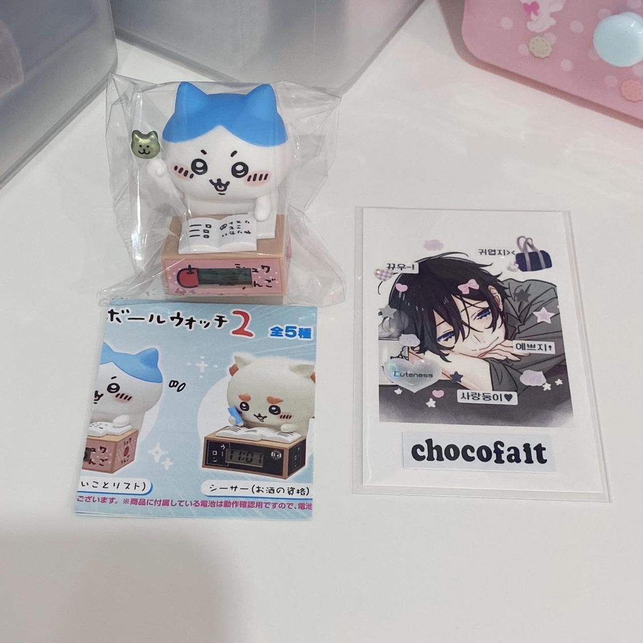 ౨ৎ˚༝ chiikawa hachiware mini clock figure ! ⊹˚₊ ⇢... | Depop
