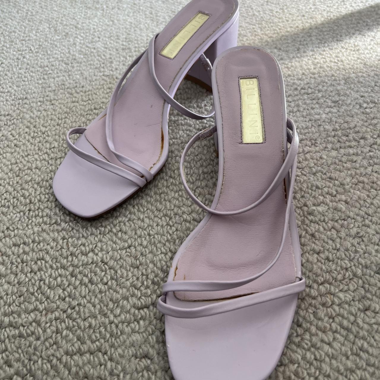 Billini | Lilac mules Size | 8 Worn twice - glue... | Depop