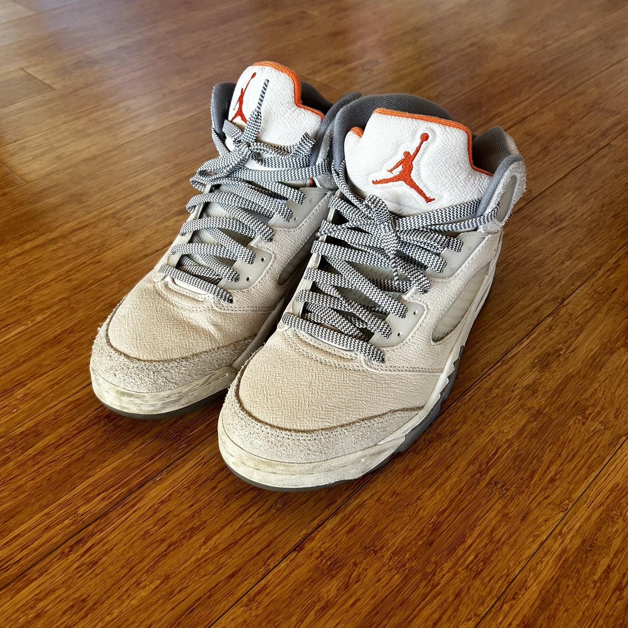 Jordan 5 'Craft' size 10 #jordan5 #jordan #sneakers... - Depop