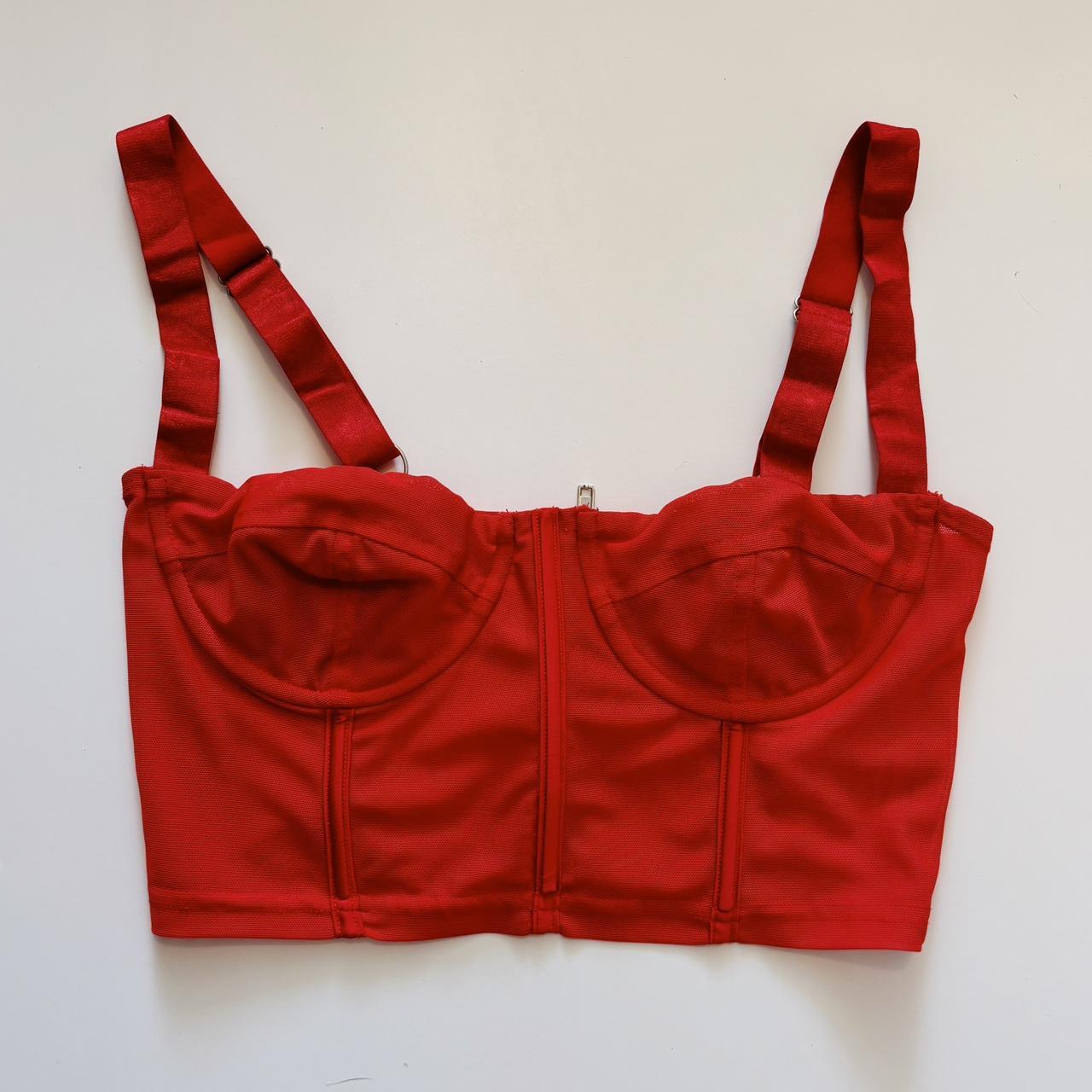 extra small bustier crop top from edikted #croptop... - Depop