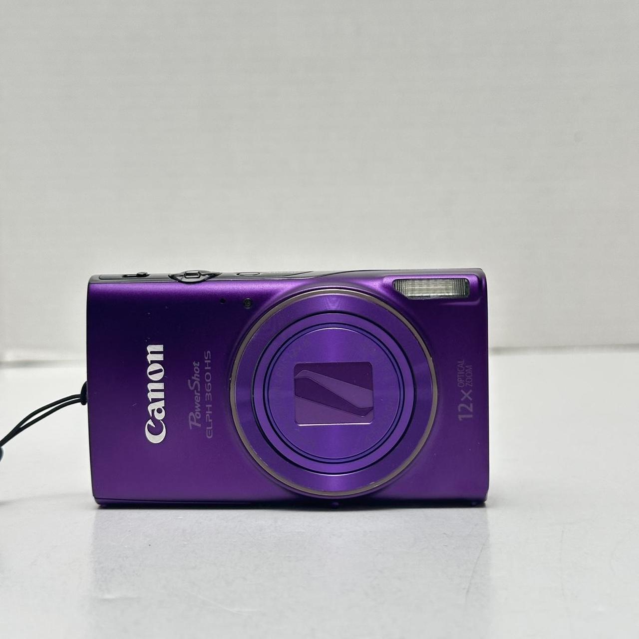 Rare Purple Canon Powershot Elph 360 Tested and... | Depop