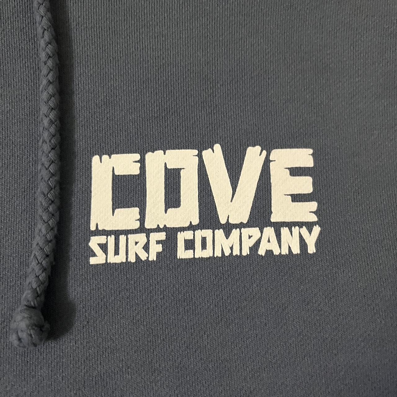 Cove Surf Company Logo Design Hoodie Fits like a large - Depop