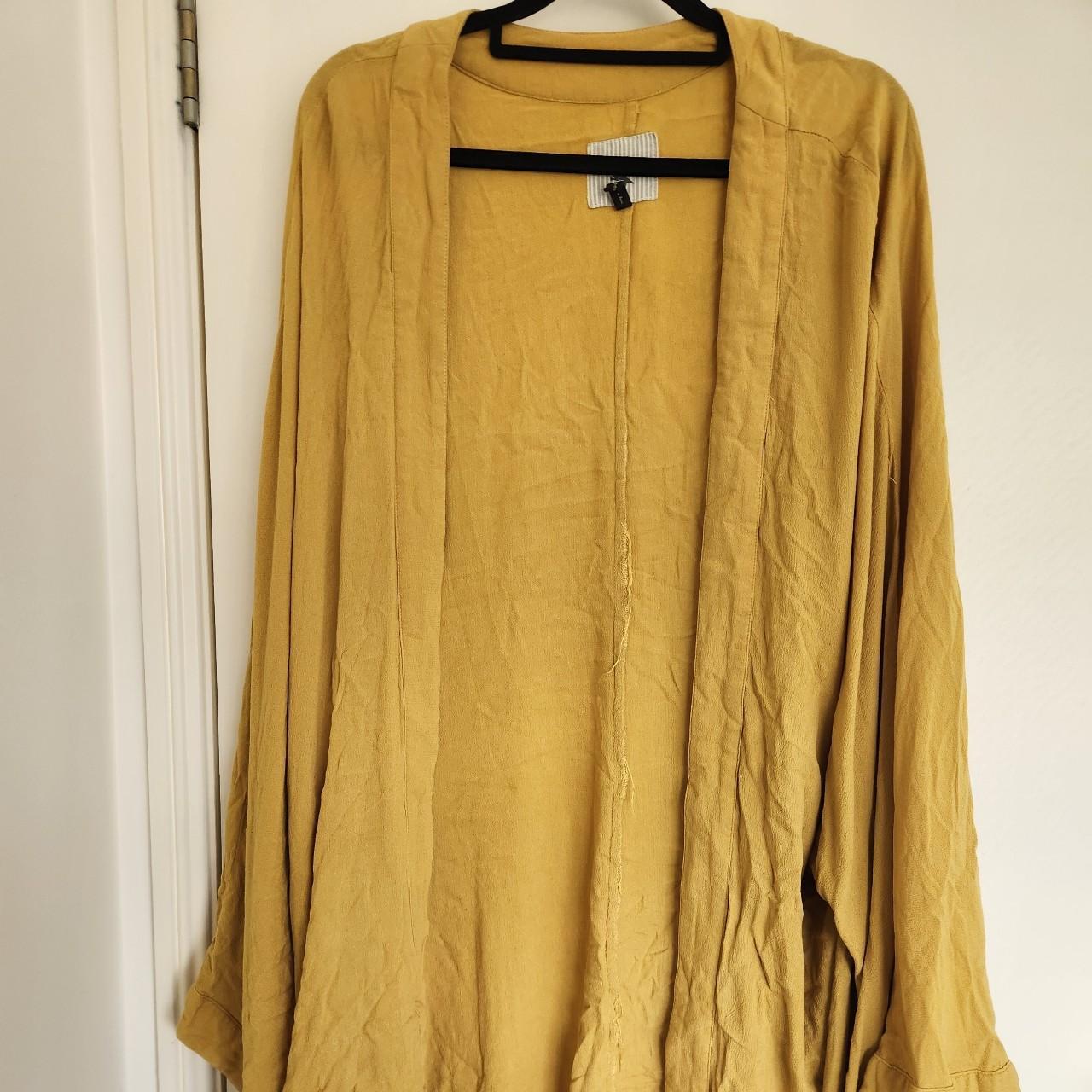 One teaspoon kimono mustard one size - Depop