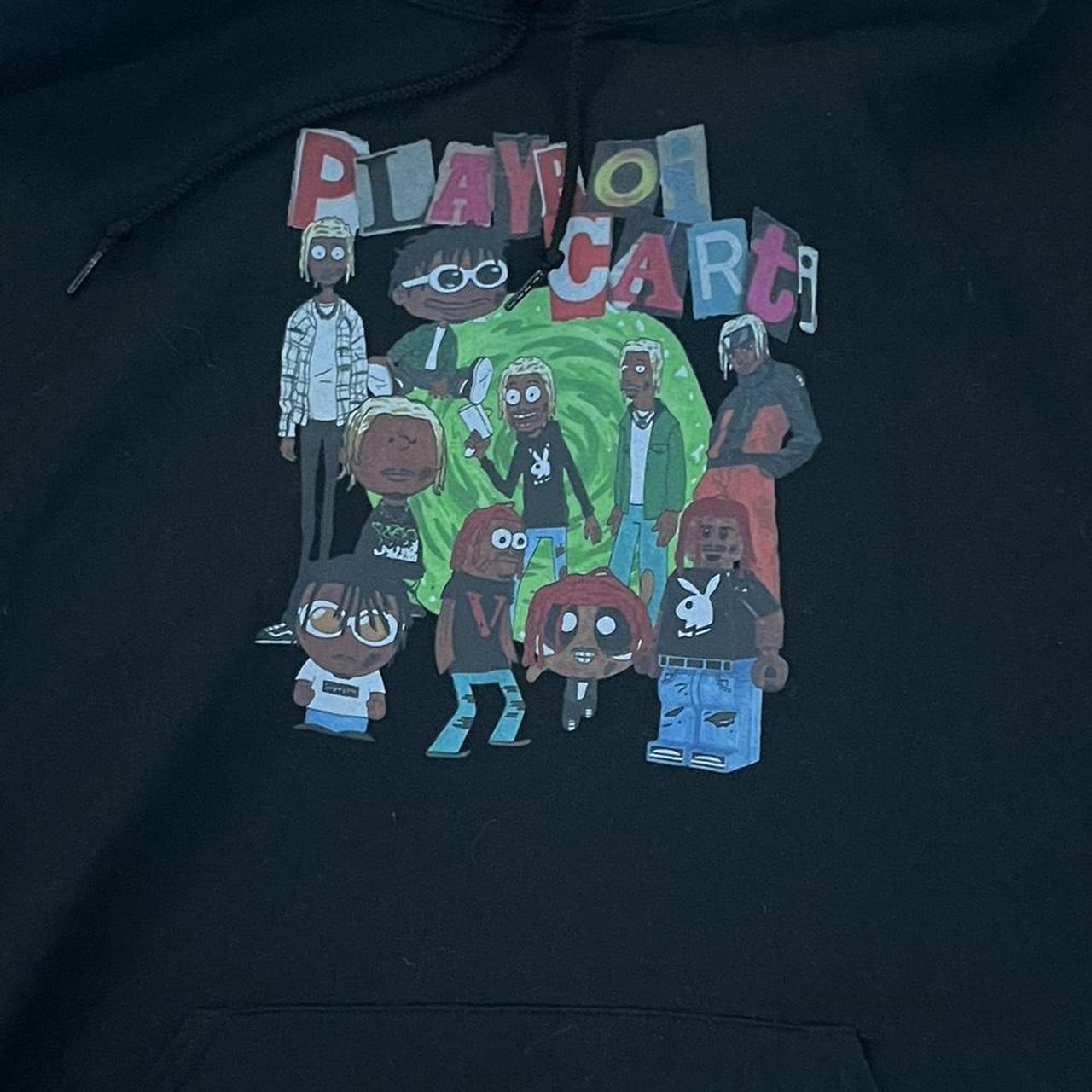 Super cool Playboi Carti Cartoon versions hoodie!! - Depop