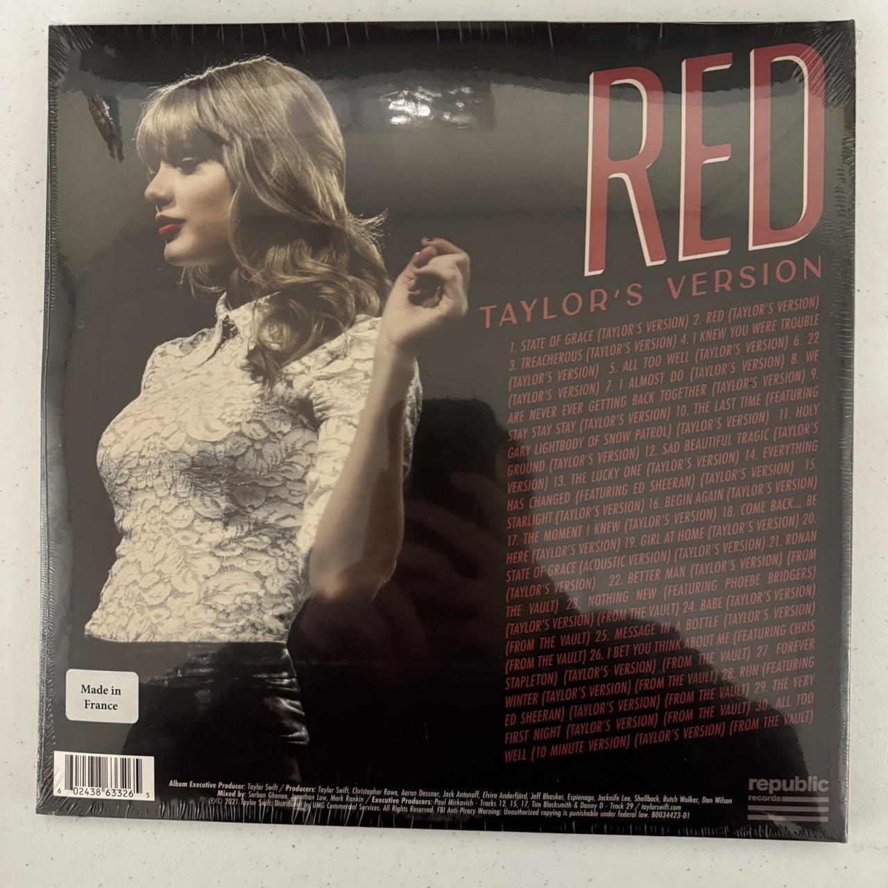 Taylor Swift Red Limited Edition USA Exclusive 4LP... - Depop