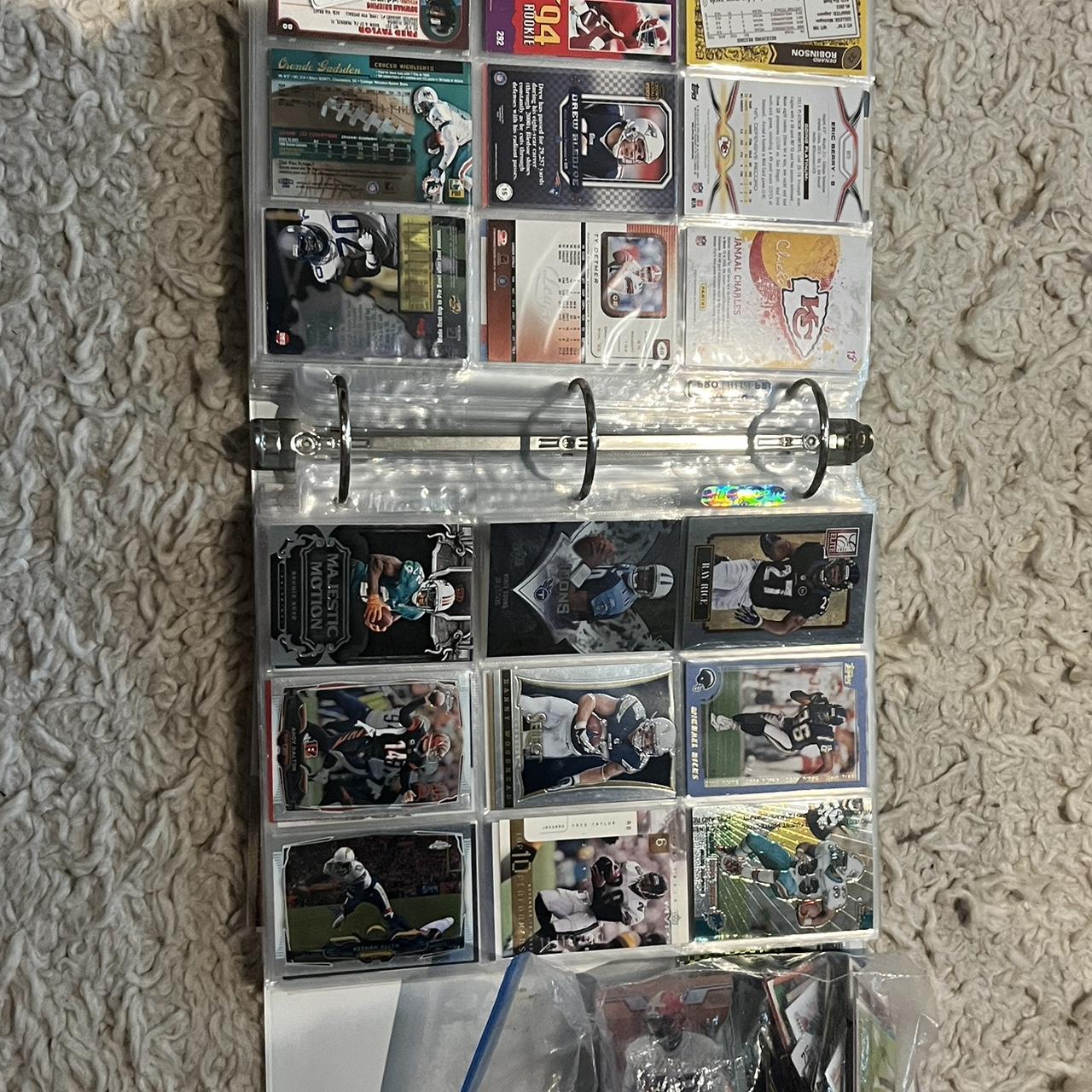 Old collection of football cards (around 500 in the... - Depop