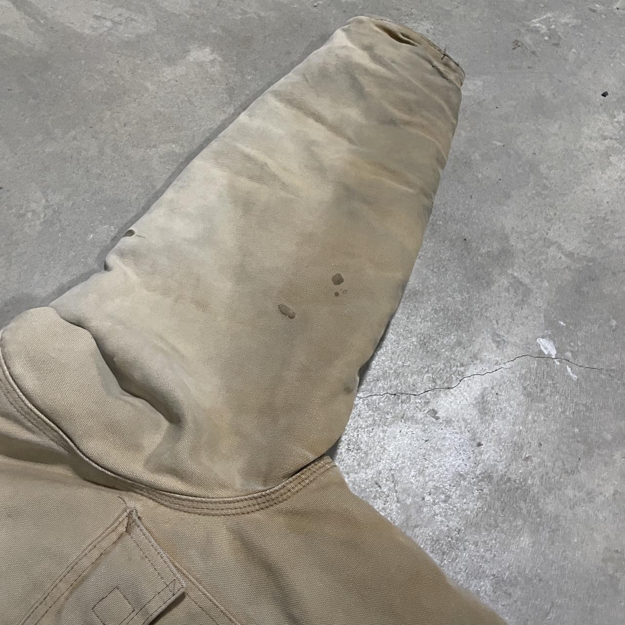 vintage carhartt detriot style jacket -has lots of... - Depop