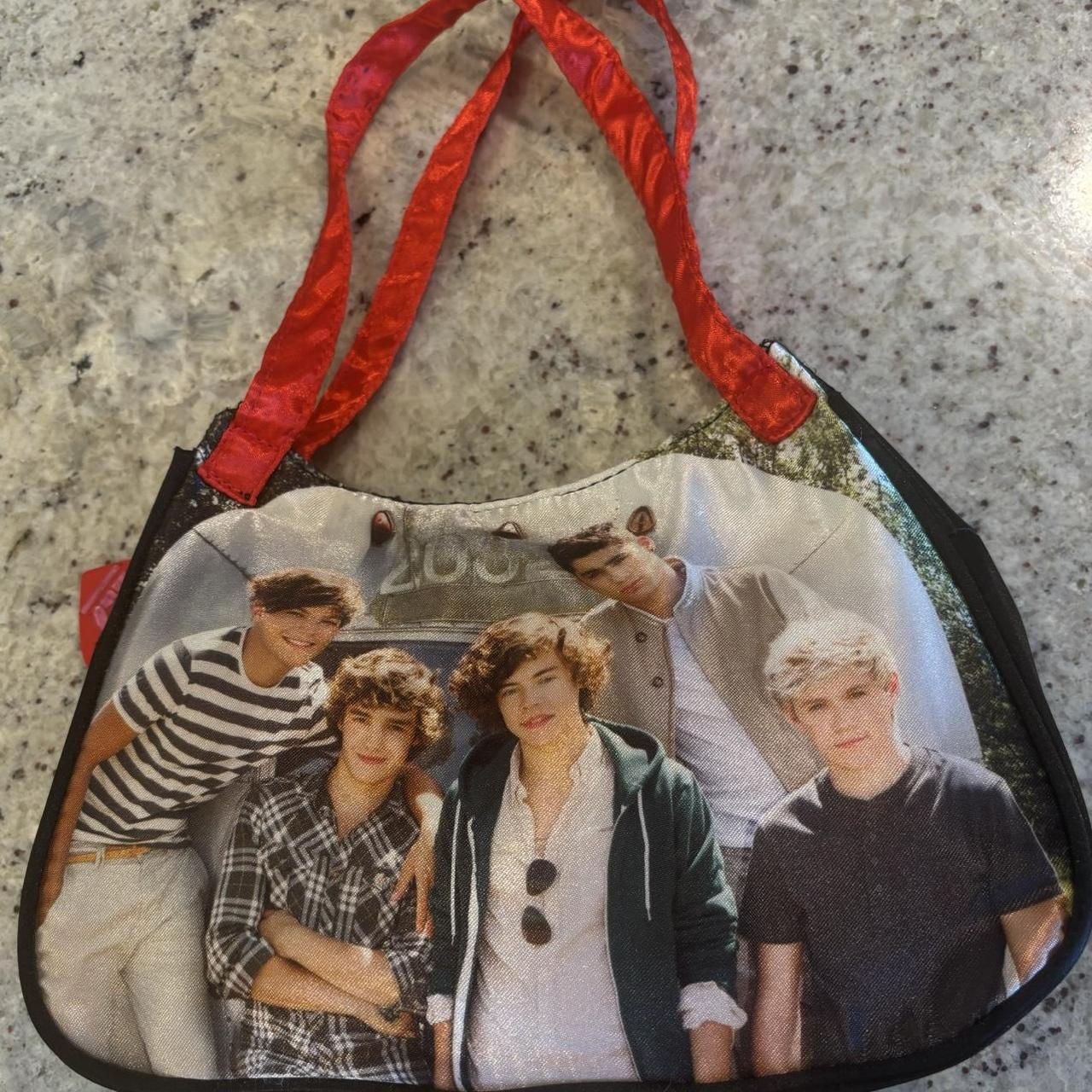 One Direction(1D) multicoloured mini bag. 9.25 in by... - Depop