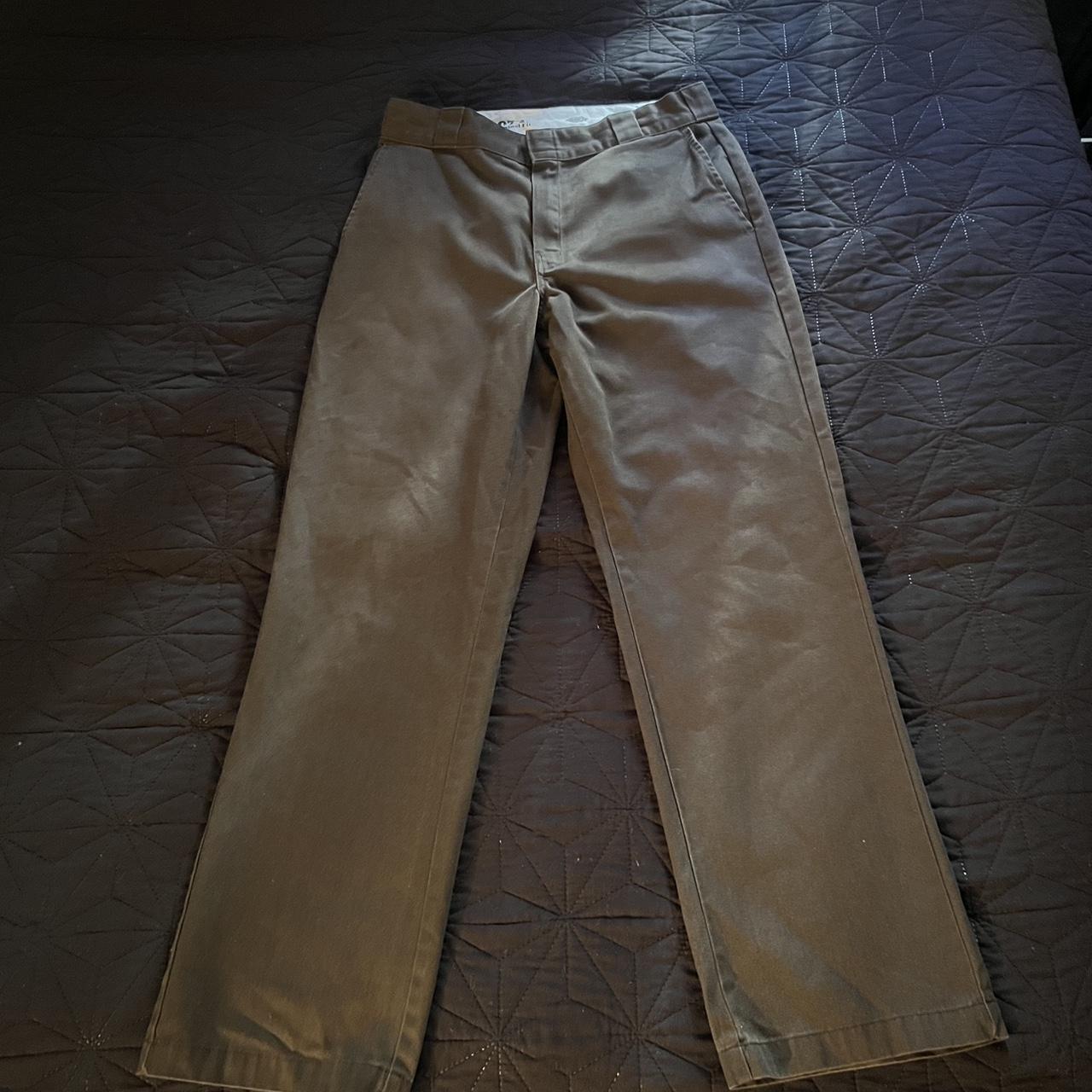 Dickies 874 Brown Work Pants #dickies #brown #874... - Depop