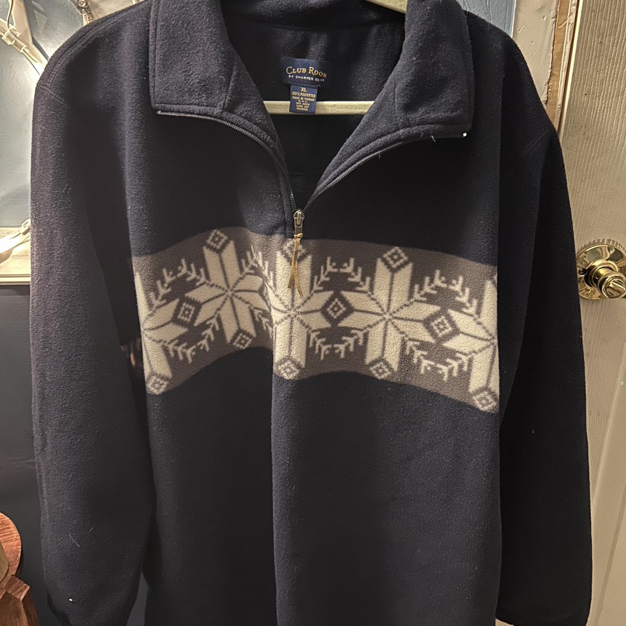 club room jacket tuff asl with the snow flakes - Depop