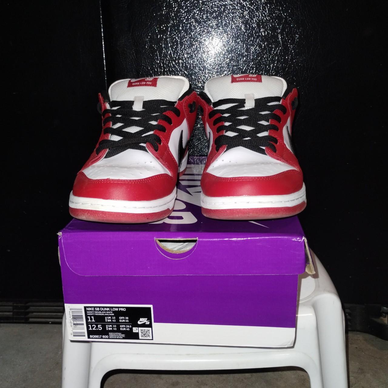 Nike Chicago J-Pack SB Dunk low. slightly worn with... - Depop