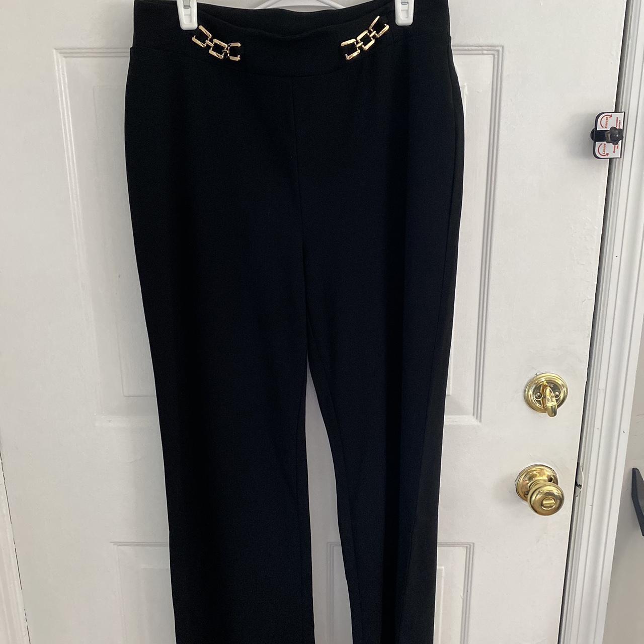 Donna Moore black slacks size: large #depop - Depop