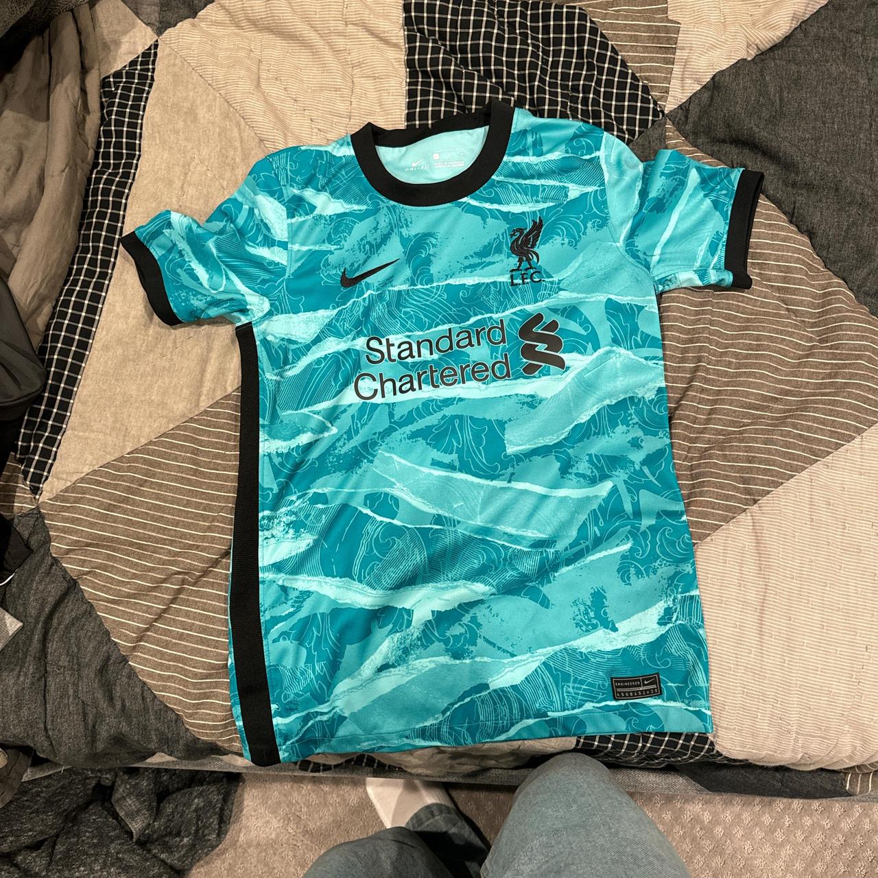 Liverpool Thiago 20-21 away kit - Depop