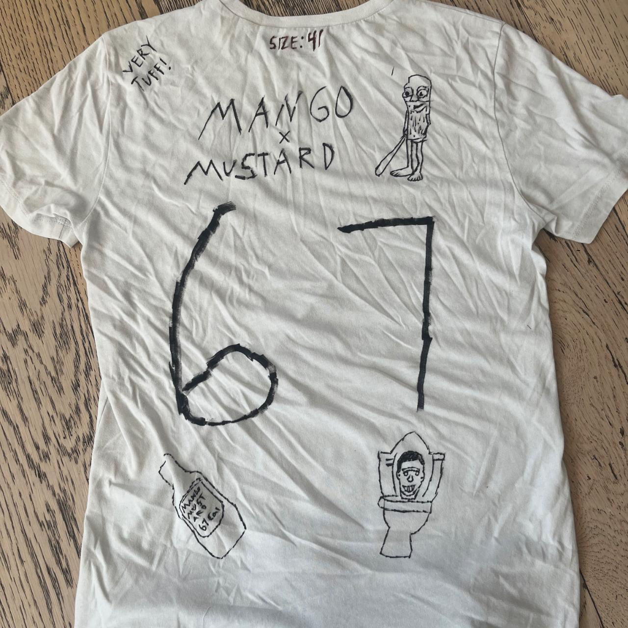 Super tuff Mango x Mustard 67 collab tshirt and very... | Depop